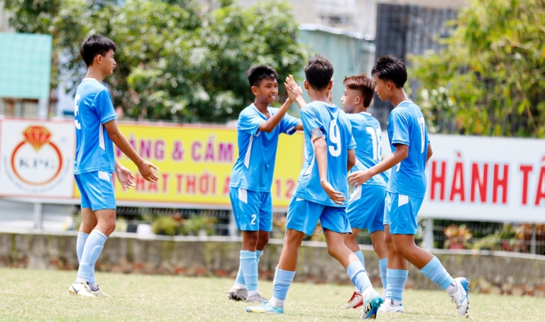 Giải bóng đá năng khiếu U14 TP HCM TPG CUP 2025: Hoa Lư FC, Navy Phú ...